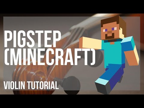 How to play Pigstep (Minecraft) by Lena Raine on Violin (Tutorial ...