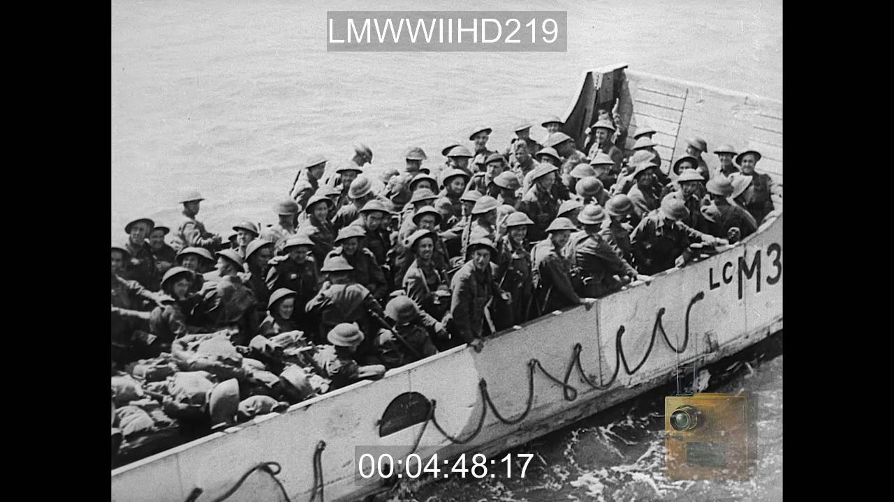 INVASION WWII, VARIOUS SCENES OF INVASION CANADIANS - LMWWIIHD219 - YouTube