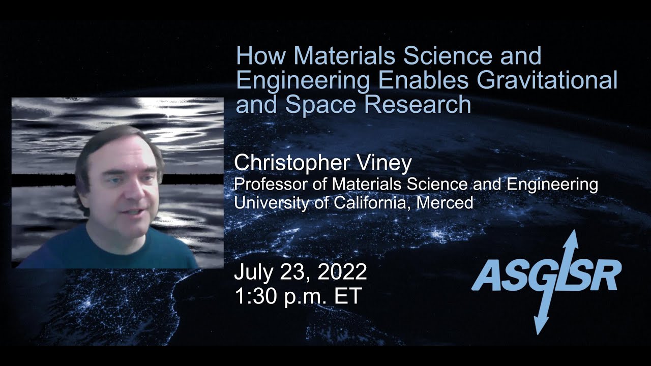 How Materials Science and Engineering Enables Gravitational and Space ...