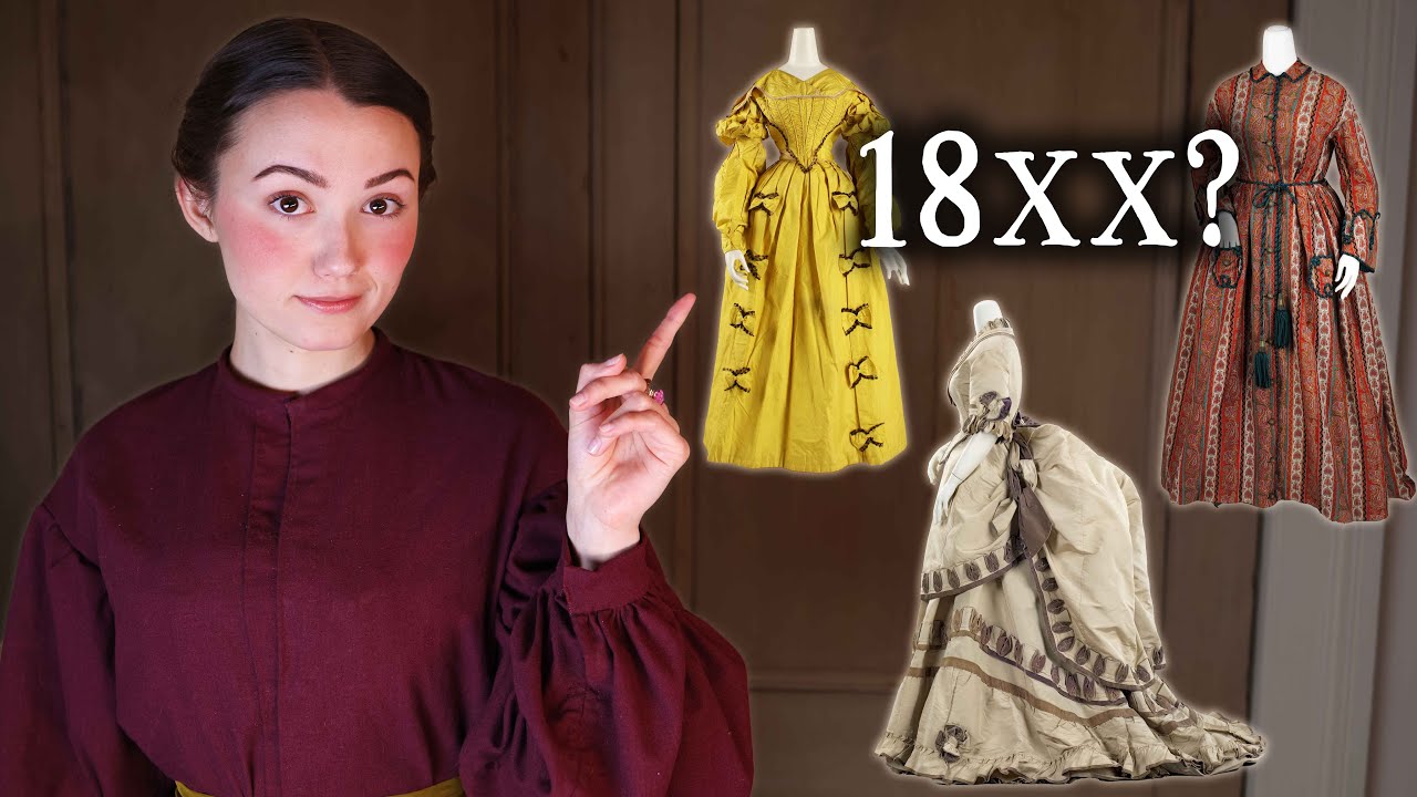 Can You Guess the Years of These 19th Century Dresses? | Historical ...