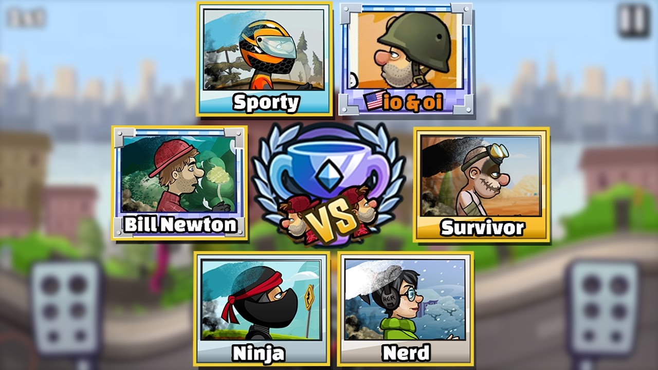 Hill Climb Racing 2 All League Boss races - YouTube