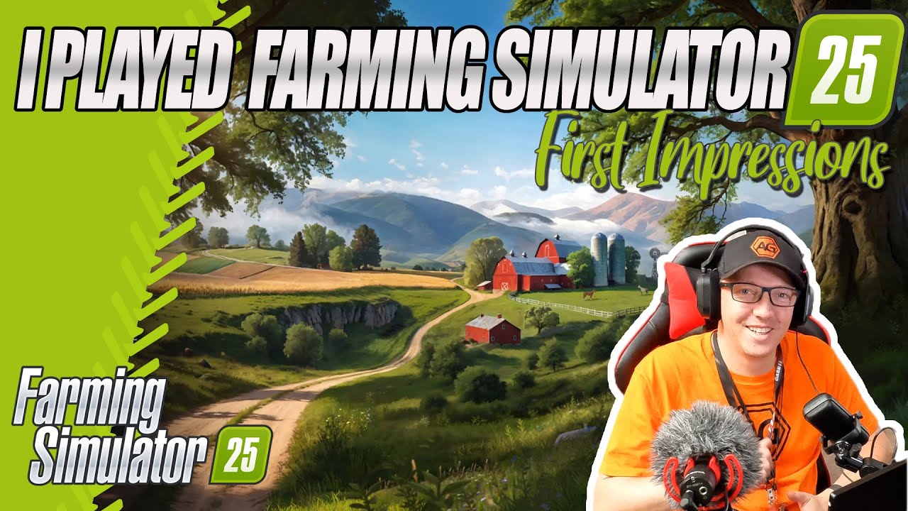 I PLAYED FARMING SIMULATOR 25! - My First Impressions - YouTube