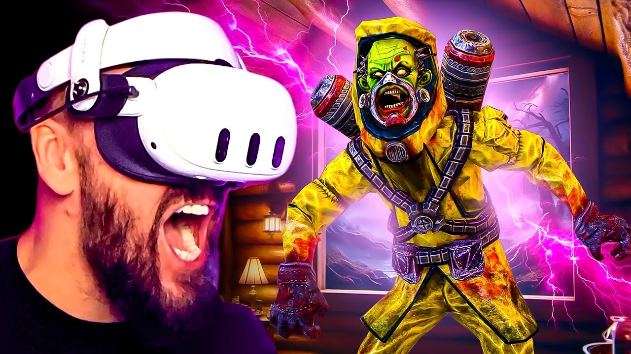 Call of Duty Zombies in Mixed Reality! Drop Dead The Cabin Meta Quest 3 ...