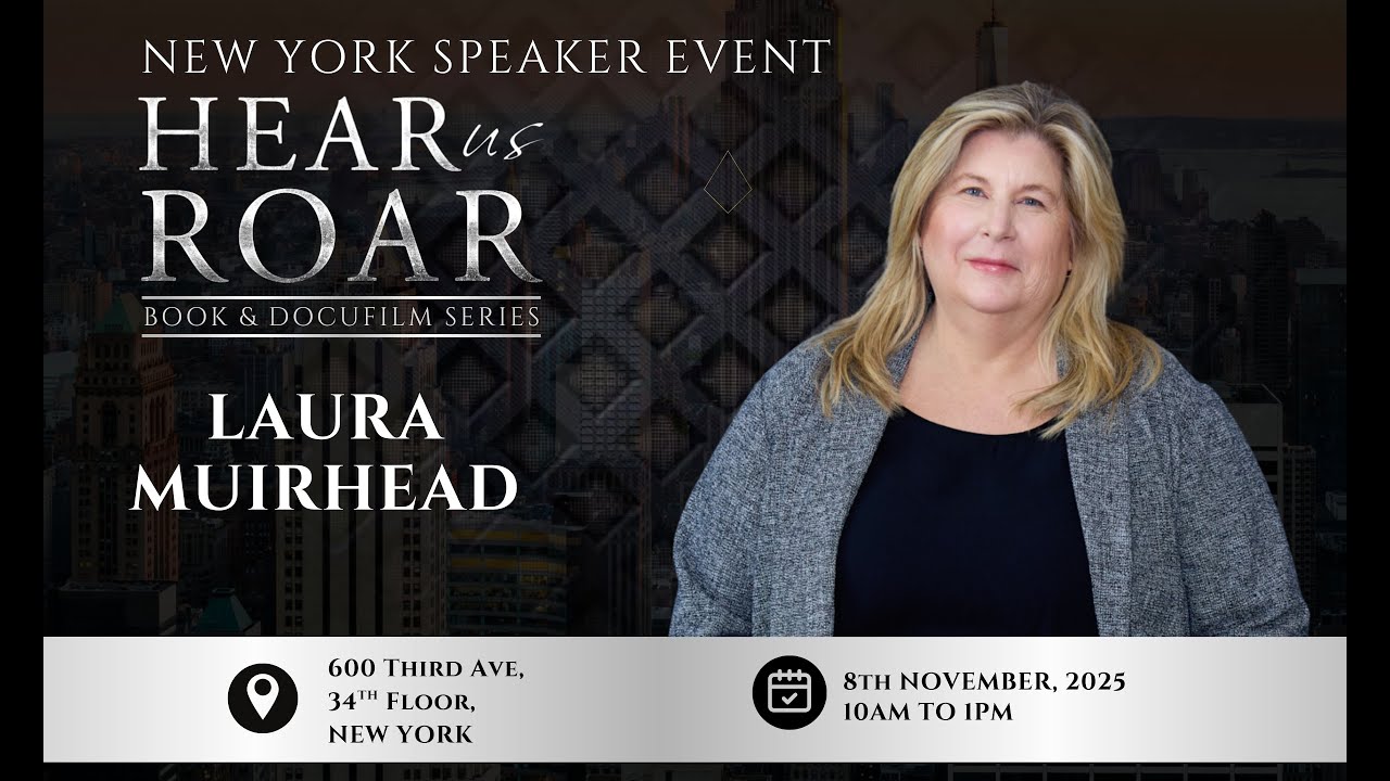 Hear Us Roar New York Event Laura Muirhead - YouTube