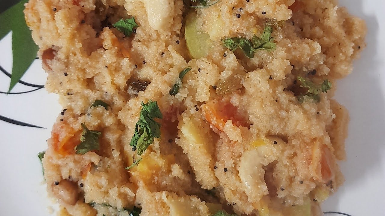 Easy Upma Recipe for Breakfast | Quick Breakfast Recipe | Healthy ...