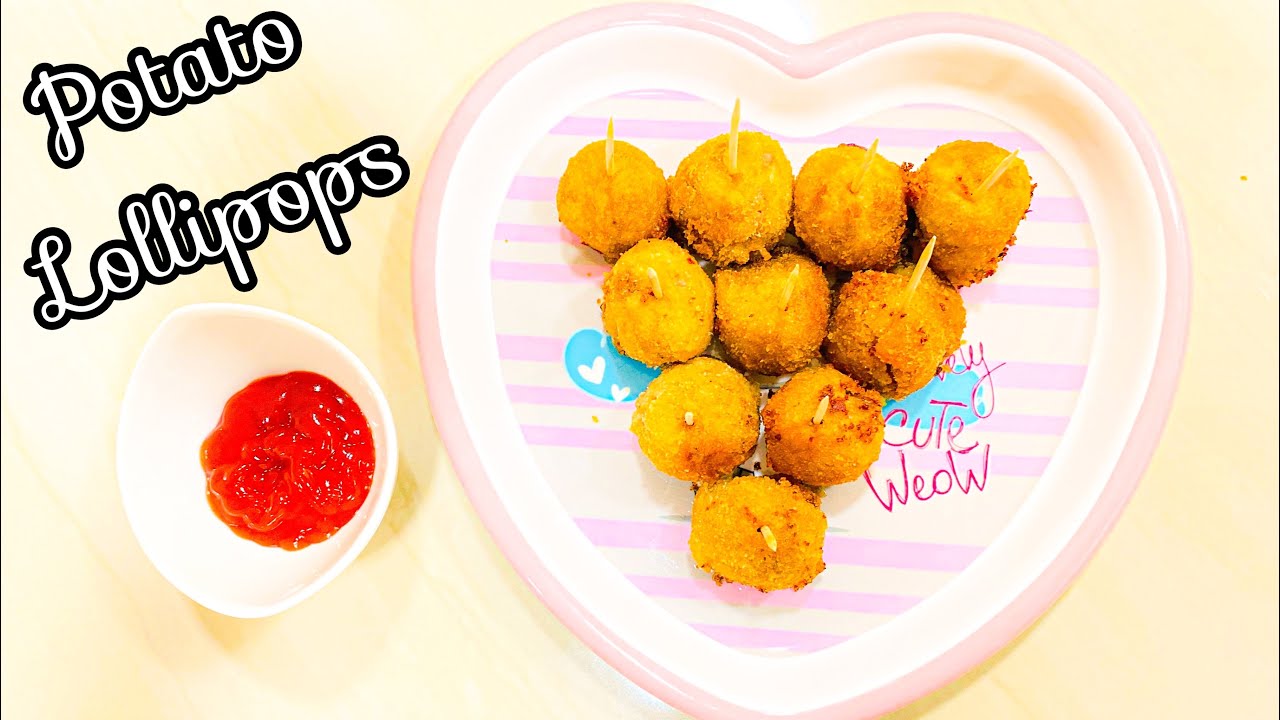 Crispy Potato Lollipop Recipe | Aloo Lollipop | Quick & Easy Snacks For ...