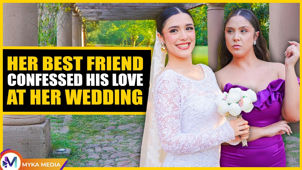 Her best friend confessed his love at her wedding - YouTube