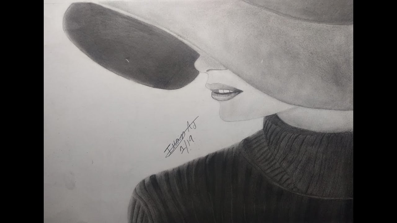 1era Parte Dibujando Una Modelo 2019 (Drawing a Model).... - YouTube