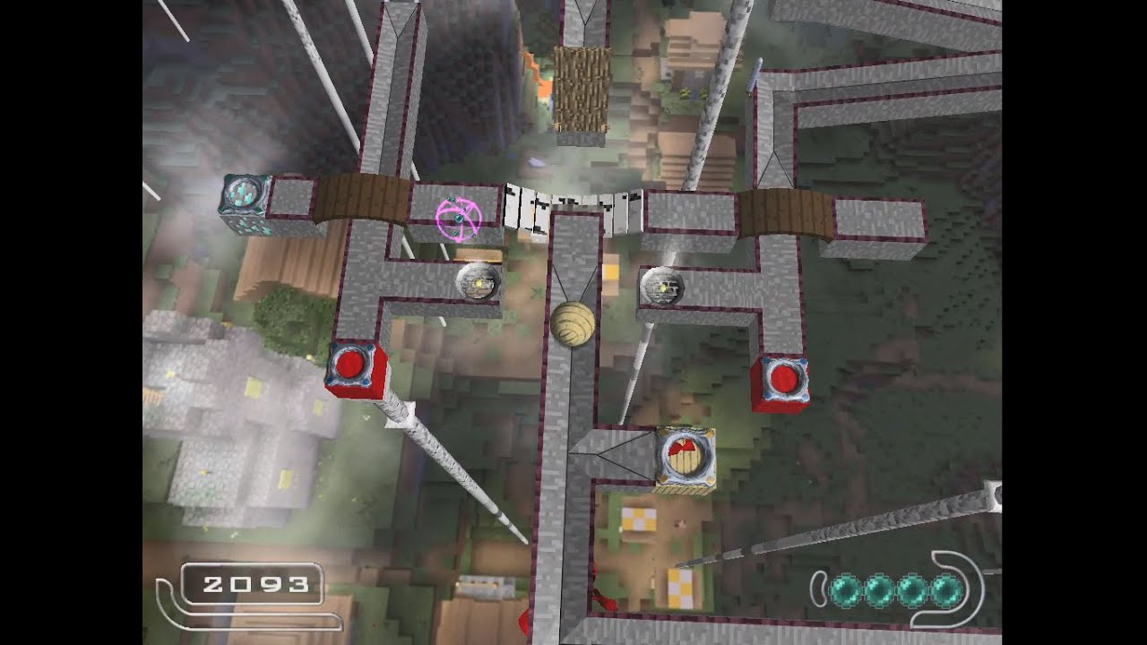 Ballance Minecraft Mod level 9 - YouTube