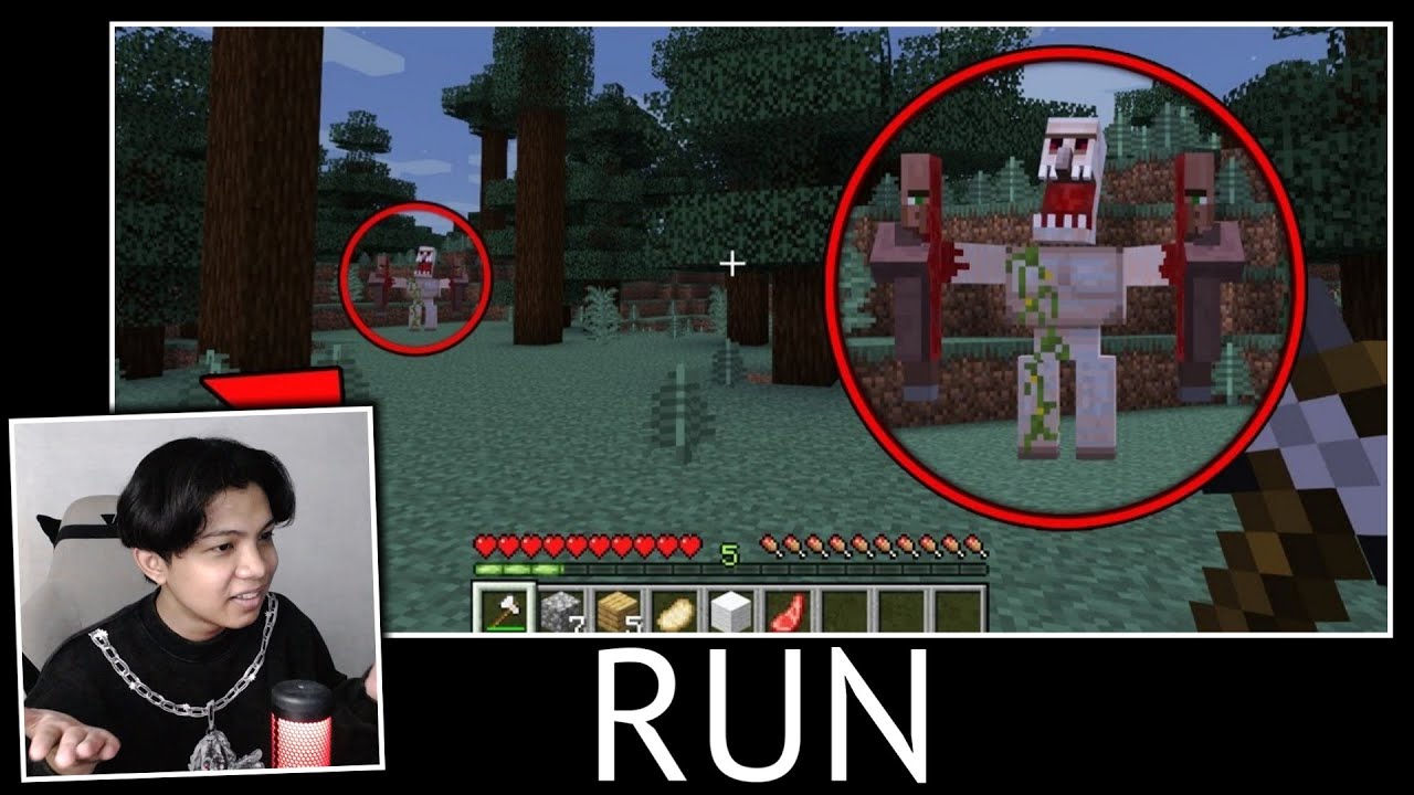 MINECRAFT WAIT WHAT ANGRY IRON GOLEM !! - YouTube