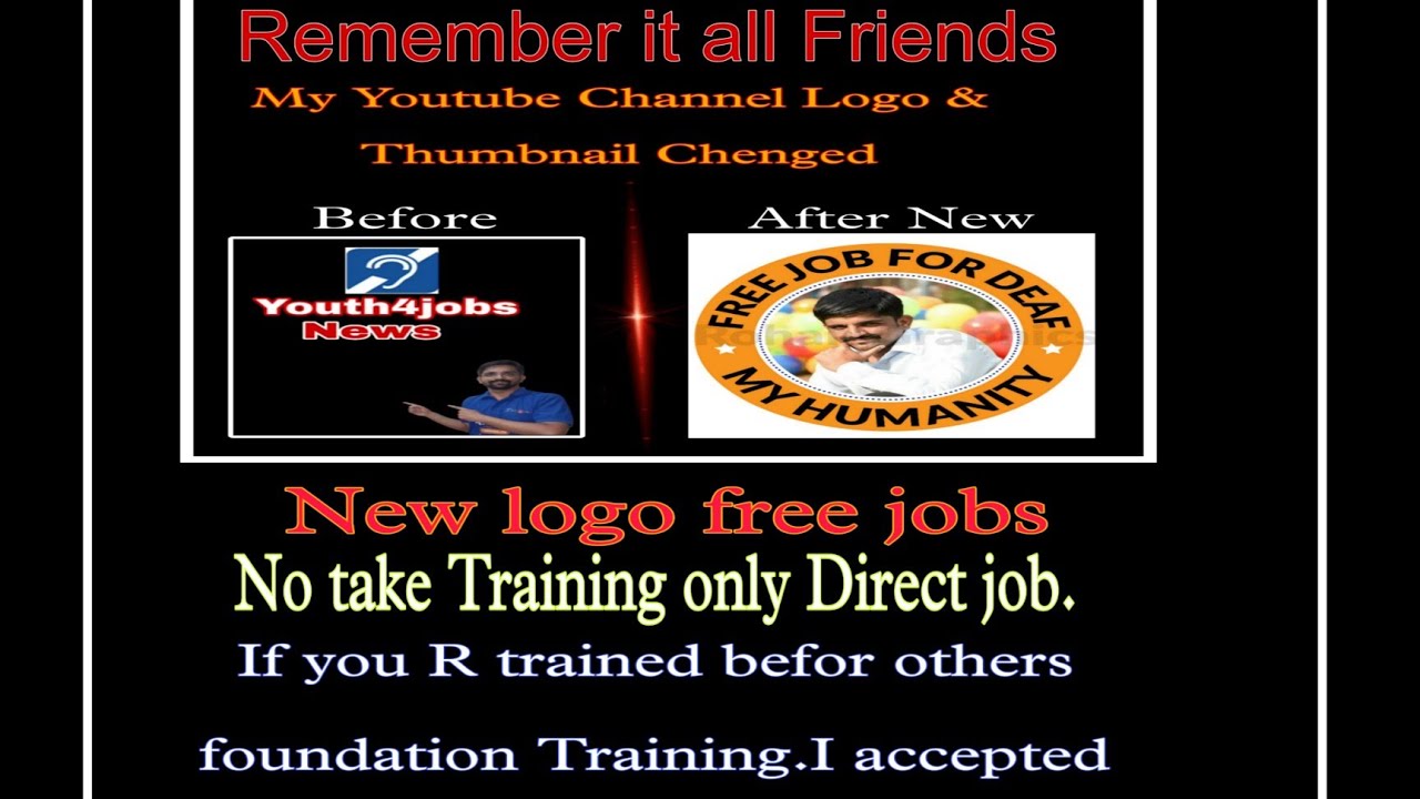 I chenged my old youtube channel Thumbnail & Logo i maked new logo ...