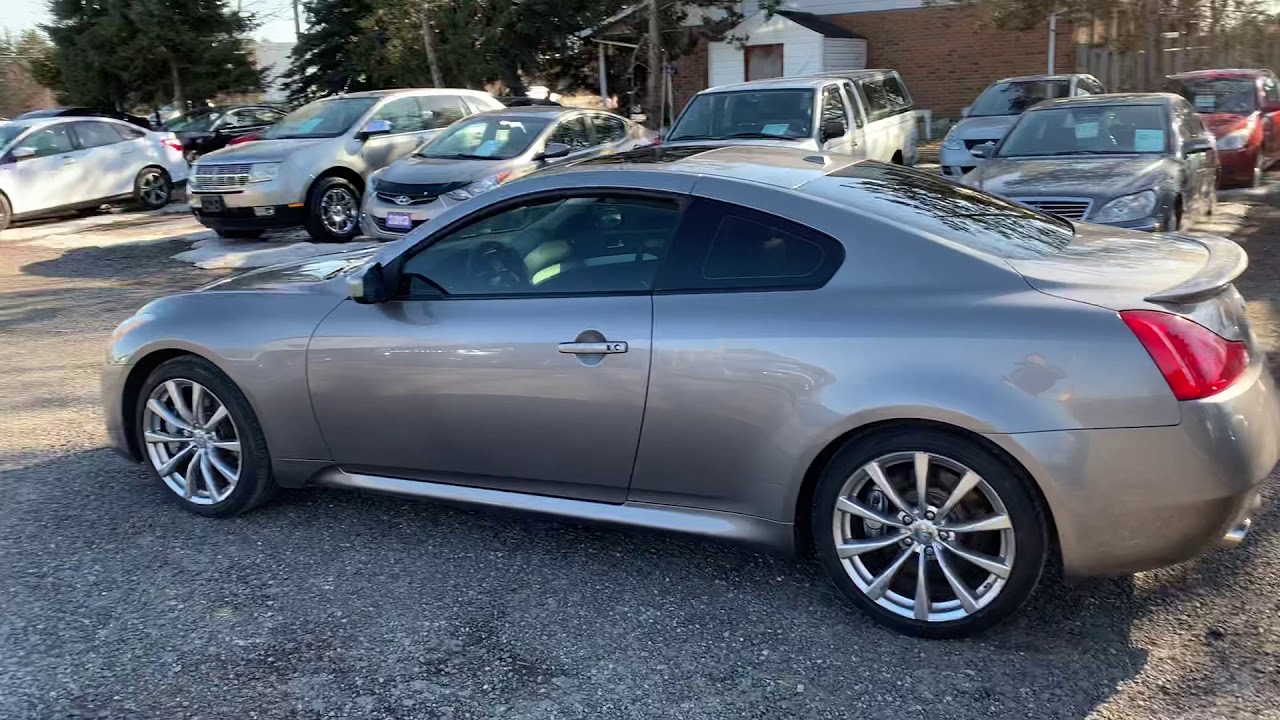 2008 Infinity G37S Coupe auto - YouTube