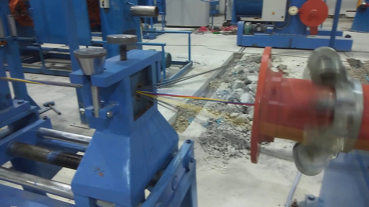 19 Core Skip Machine 75 MPM - YouTube