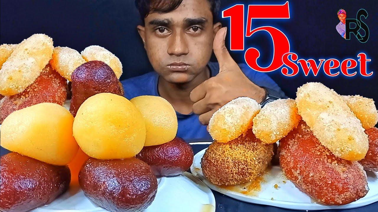 ASMR- SWEET EATING SHOW. 15 SWEET EATING. ASMR EATING.EATING SHOW. RS ...