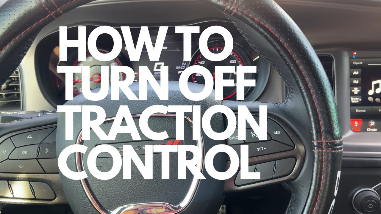 How To Completely Turn Traction Control off | ON A 2023 DODGE CHARGER ...