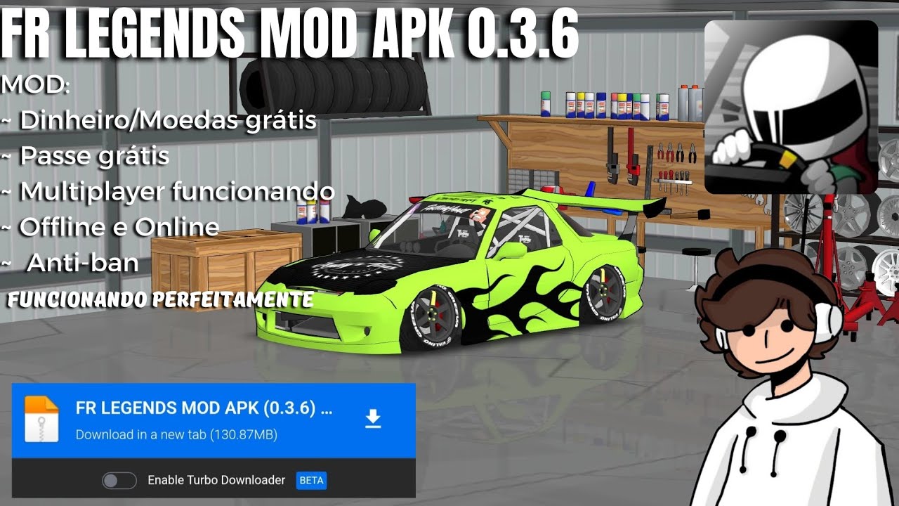 🔥 FR LEGENDS MOD APK 0.3.6 | Dinheiro infinito & Compras grátis | Link ...