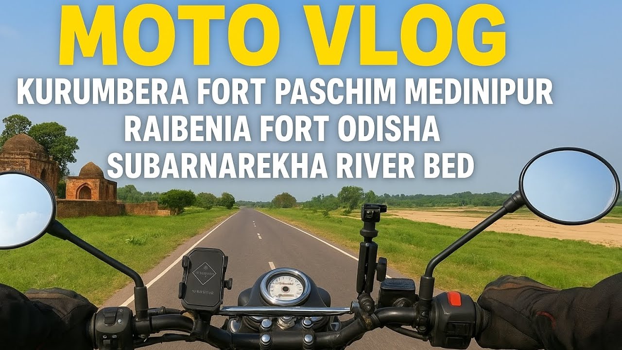 2 States, 3 Hidden Gems! Epic Bike Trip to Kurumbera & Raibenia Forts ...
