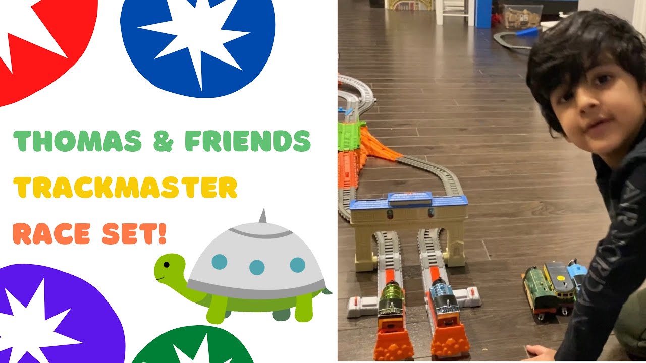 Thomas & Friends Trackmaster Race Set! - YouTube