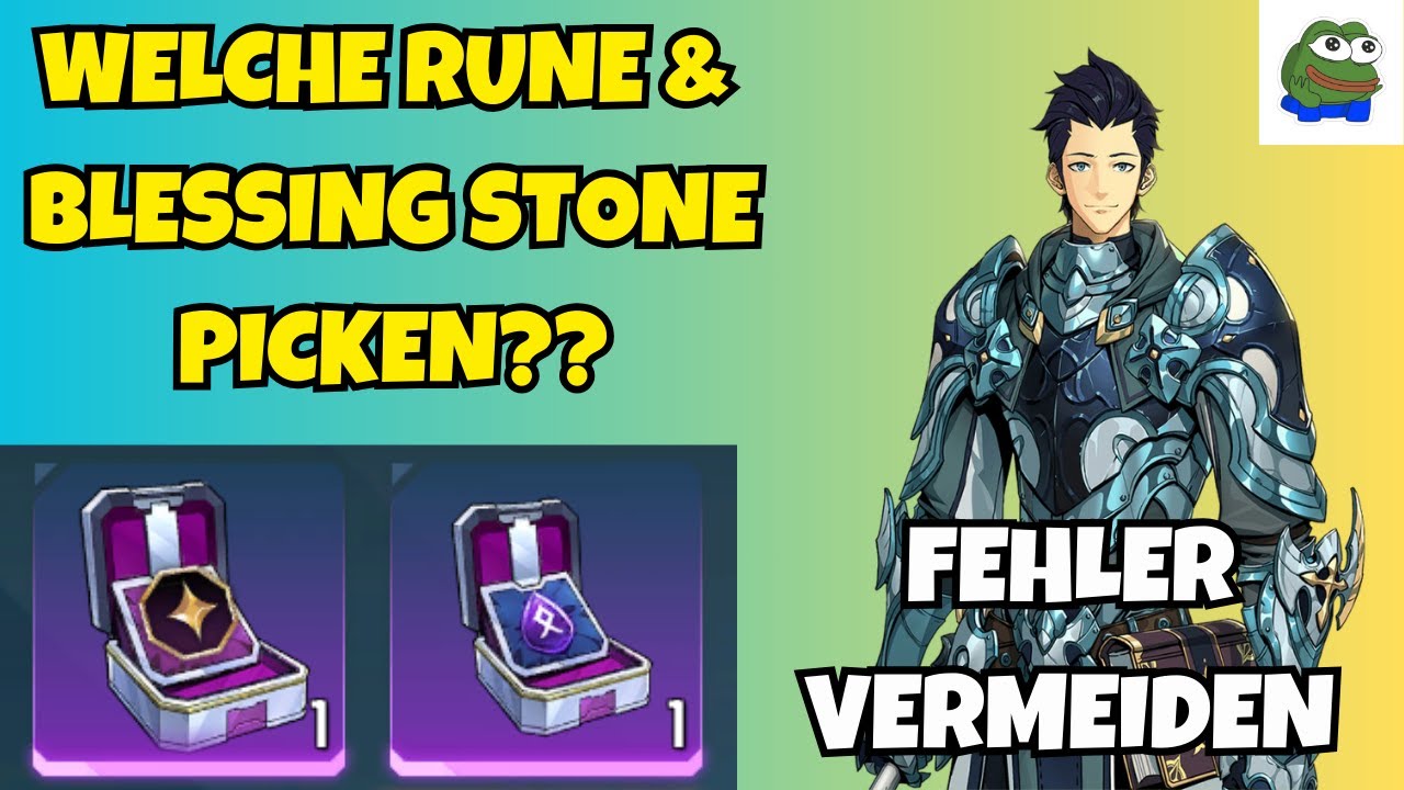 Welche Rune und welcher Blessing Stone ist am besten? | Solo Leveling ...