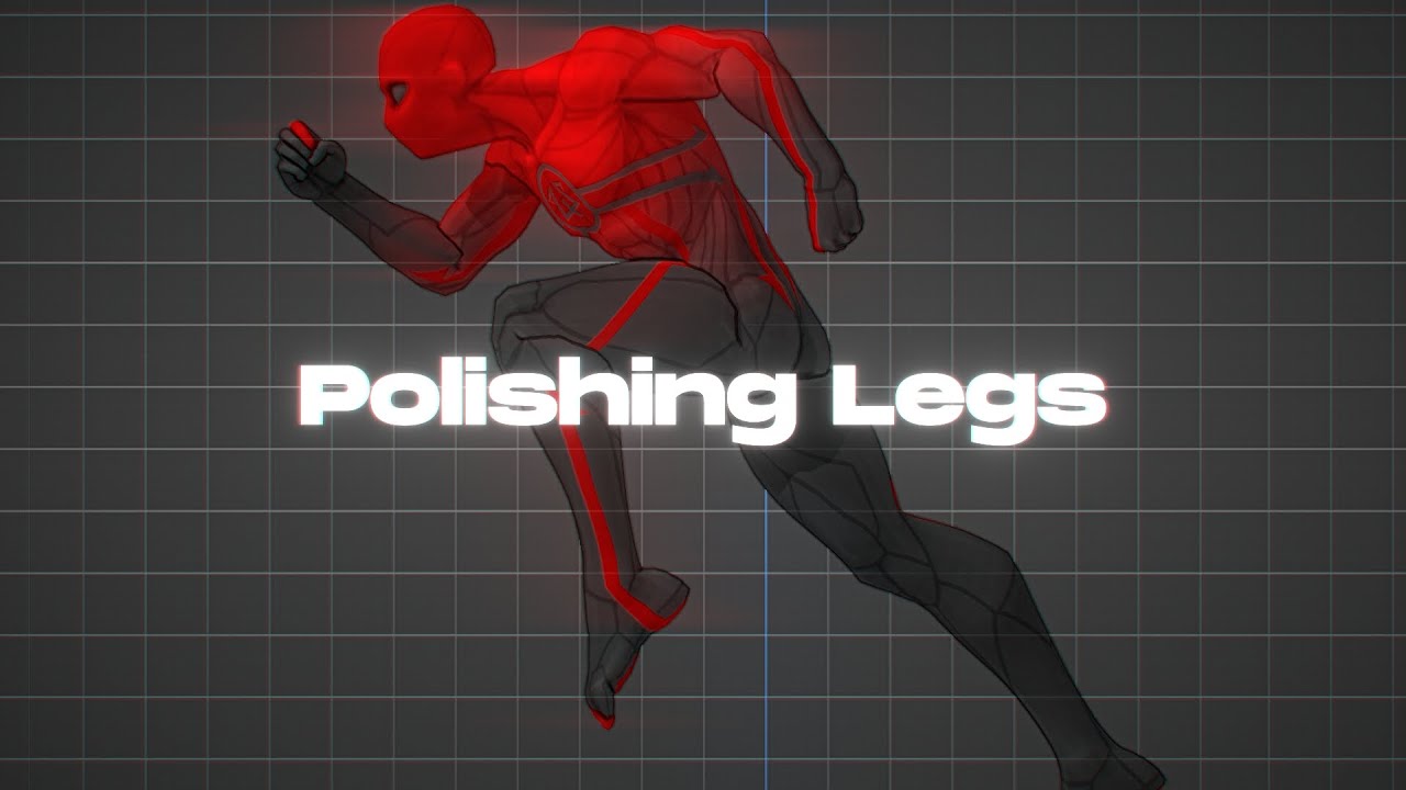 9-12 | Polishing legs- Run Cycle #3d #3danimation - YouTube