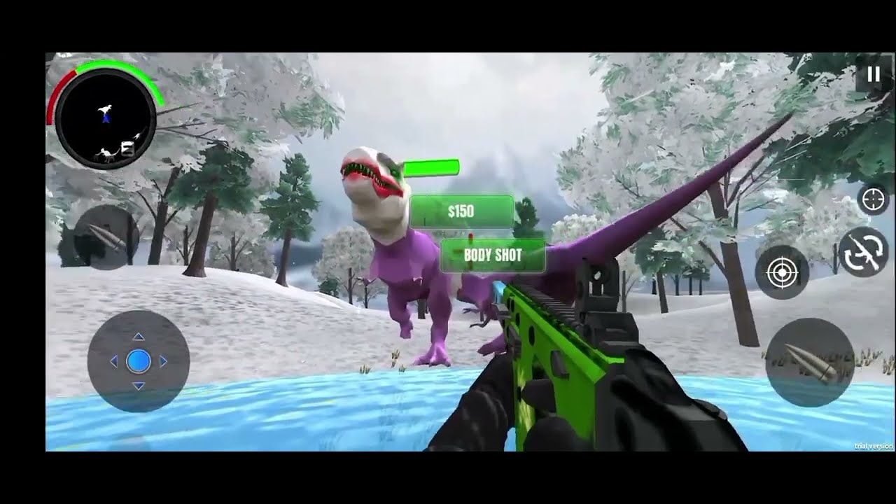 Wild Dinosaur Hunter Wild Dinosaur Hunting Game Play 3d Part 134 - YouTube