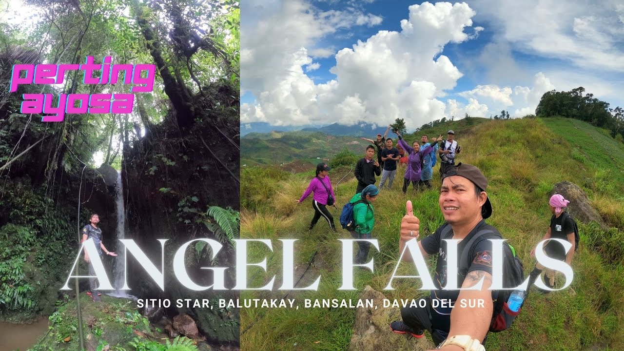 Rainy Trek to Angel Falls of Bansalan - YouTube