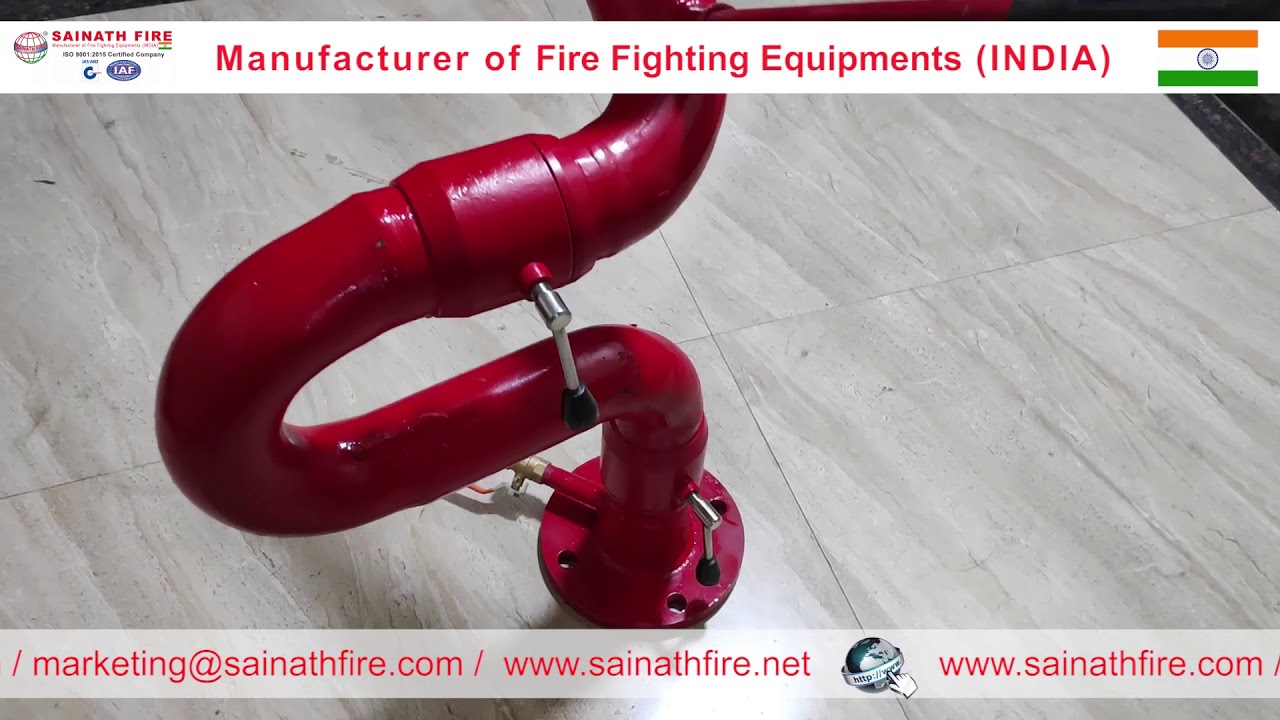Stand Post Type Water Monitor in Fire Fighting by Sainath Fire Mumbai ...