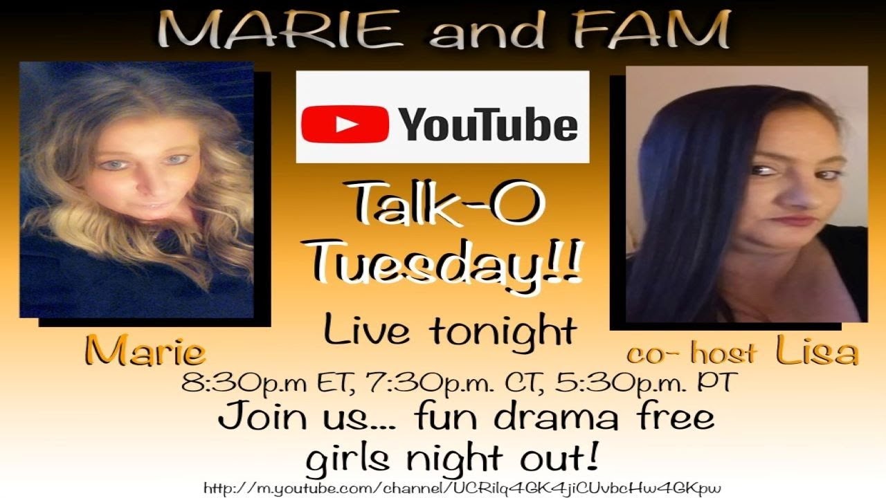 Talk-O Tuesday!!! - YouTube