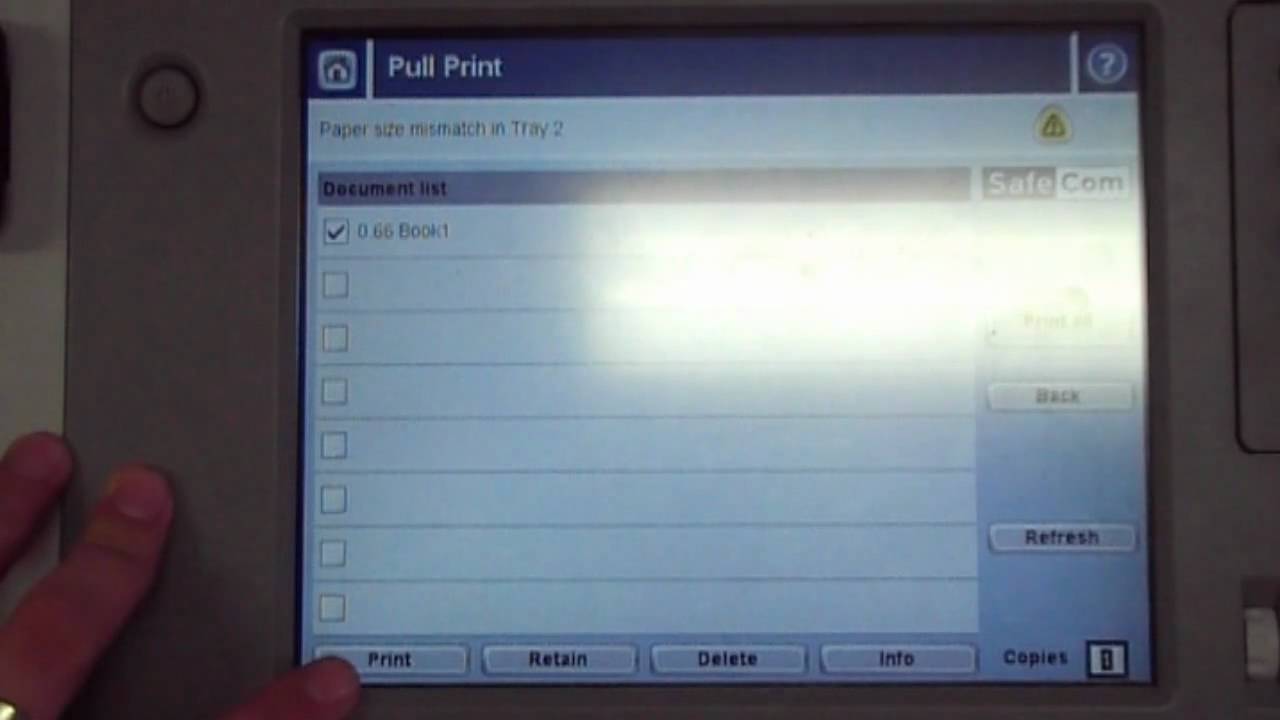 Safecom, Pull print - YouTube