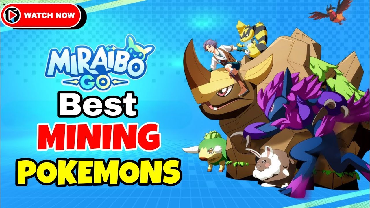 Best Mining Pokemons! 🤫 || Miraibo Go Pokemons For Mining 😱 || All Mining Pokemons #miraibo ...