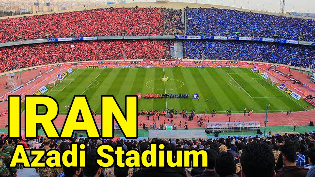IRAN 🇮🇷 Azadi Stadium Atmosphere | The largest stadium in the Middle ...