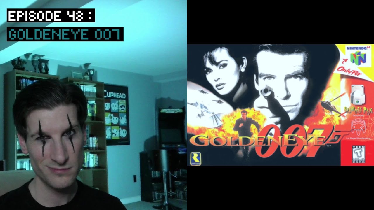 Episode 43: GoldenEye 007 - N64 - Playing Videogames for the First Time ...