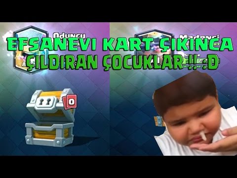 Efsanevi Kart Çıkmayınca Çıldıran Veletler!!?-Clash Royale