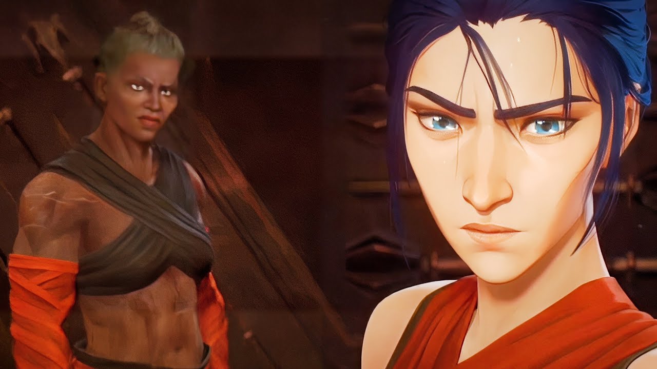 Ambessa Training Caitlyn To Fight ~ Arcane S2 Ep 6 - YouTube