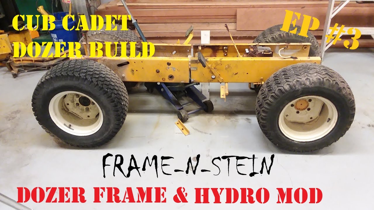 Cub Cadet Dozer Build Episode 3 - YouTube
