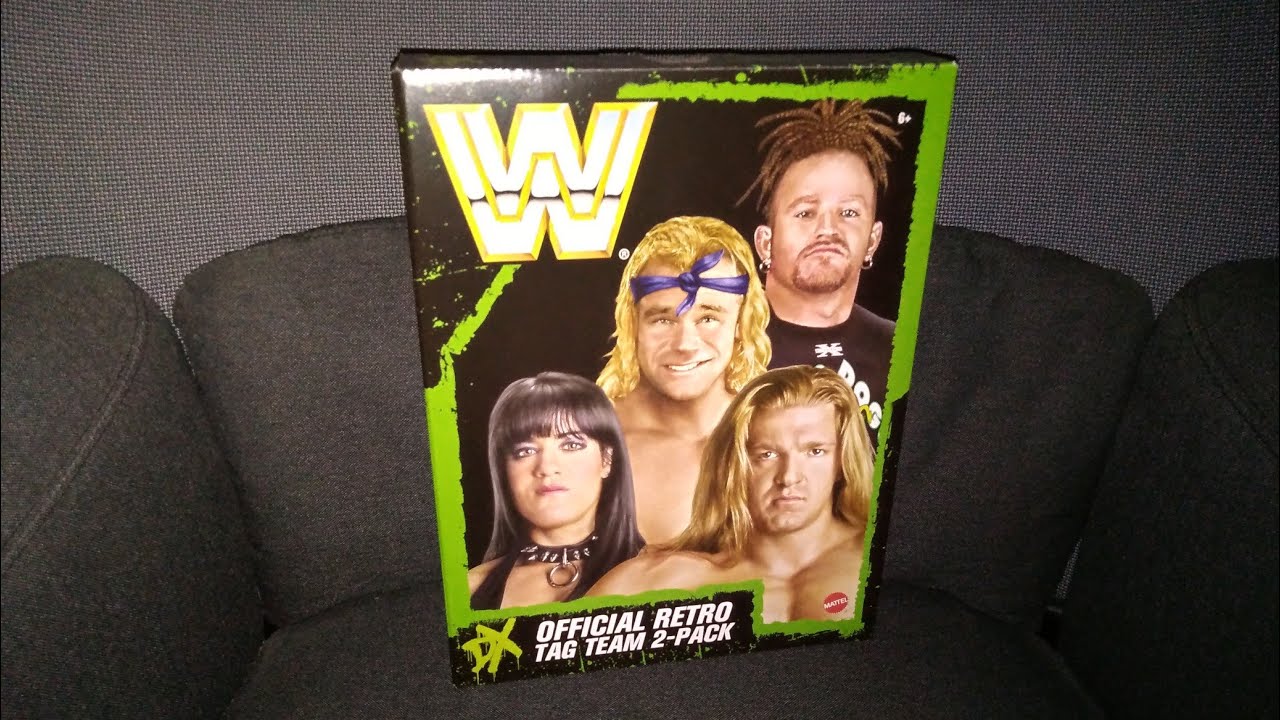 WWE OFFICIAL RETRO TAG TEAM 2-PACK (2023) BY MATTEL - YouTube