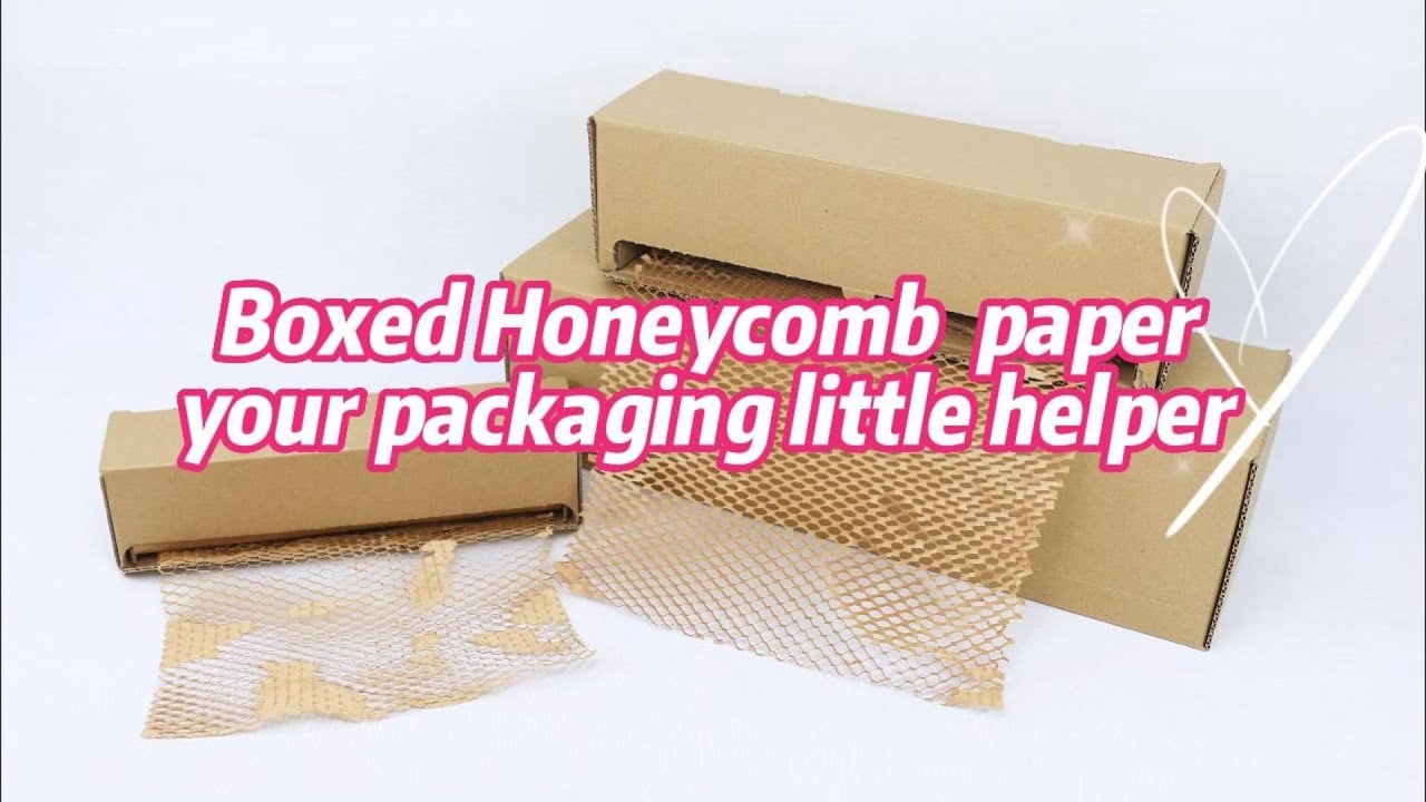 Boxed Honeycomb Paper - Honeycomb Wrap - Honeycomb Paper Dispenser ...