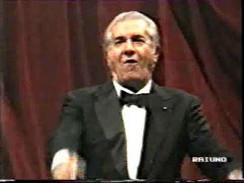 Giuseppe Di Stefano all'Opera di Roma - 1992 - YouTube