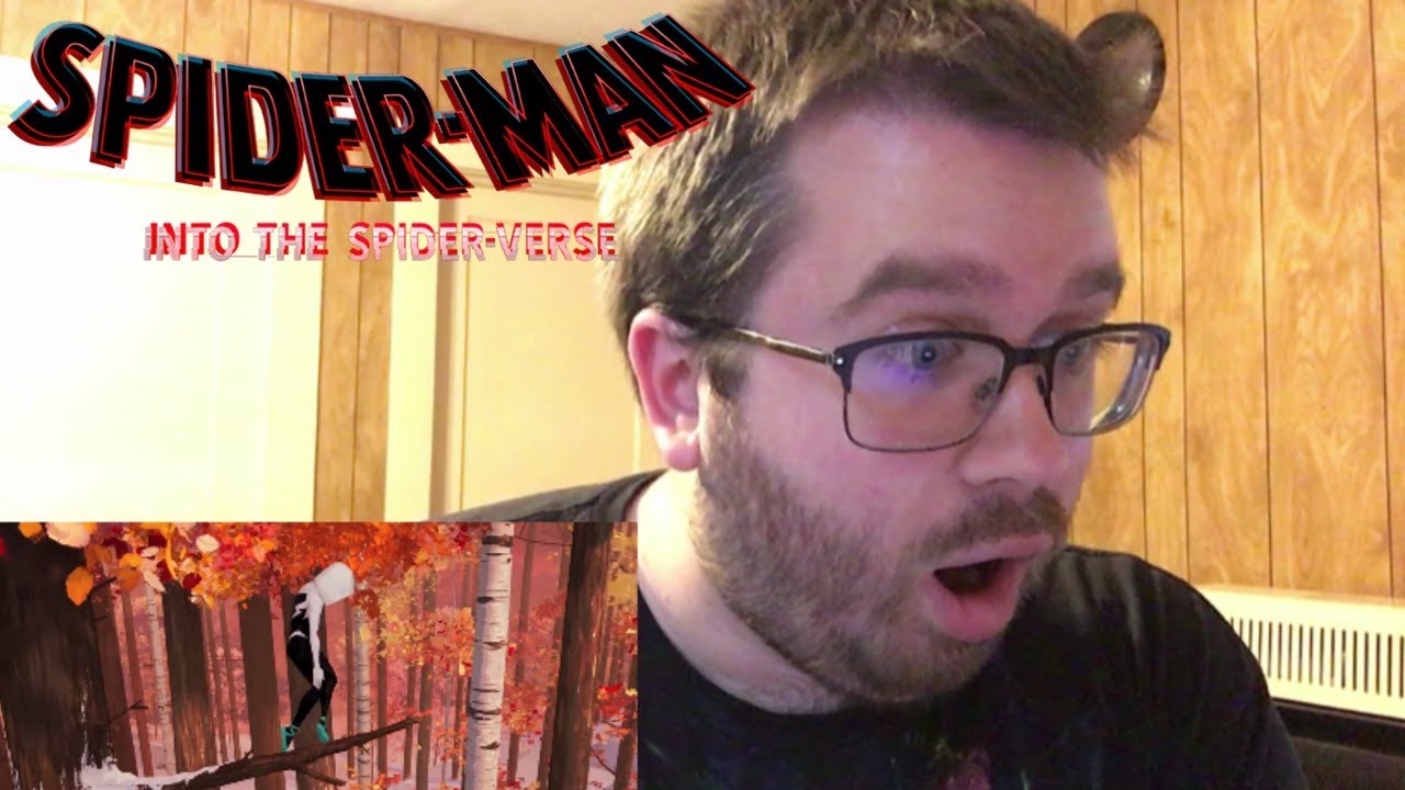 SPIDER-MAN: INTO THE SPIDER-VERSE - Official Trailer Reaction! - YouTube