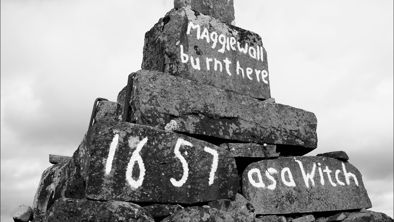 Maggie Wall Monument - Dunning, Scotland - YouTube