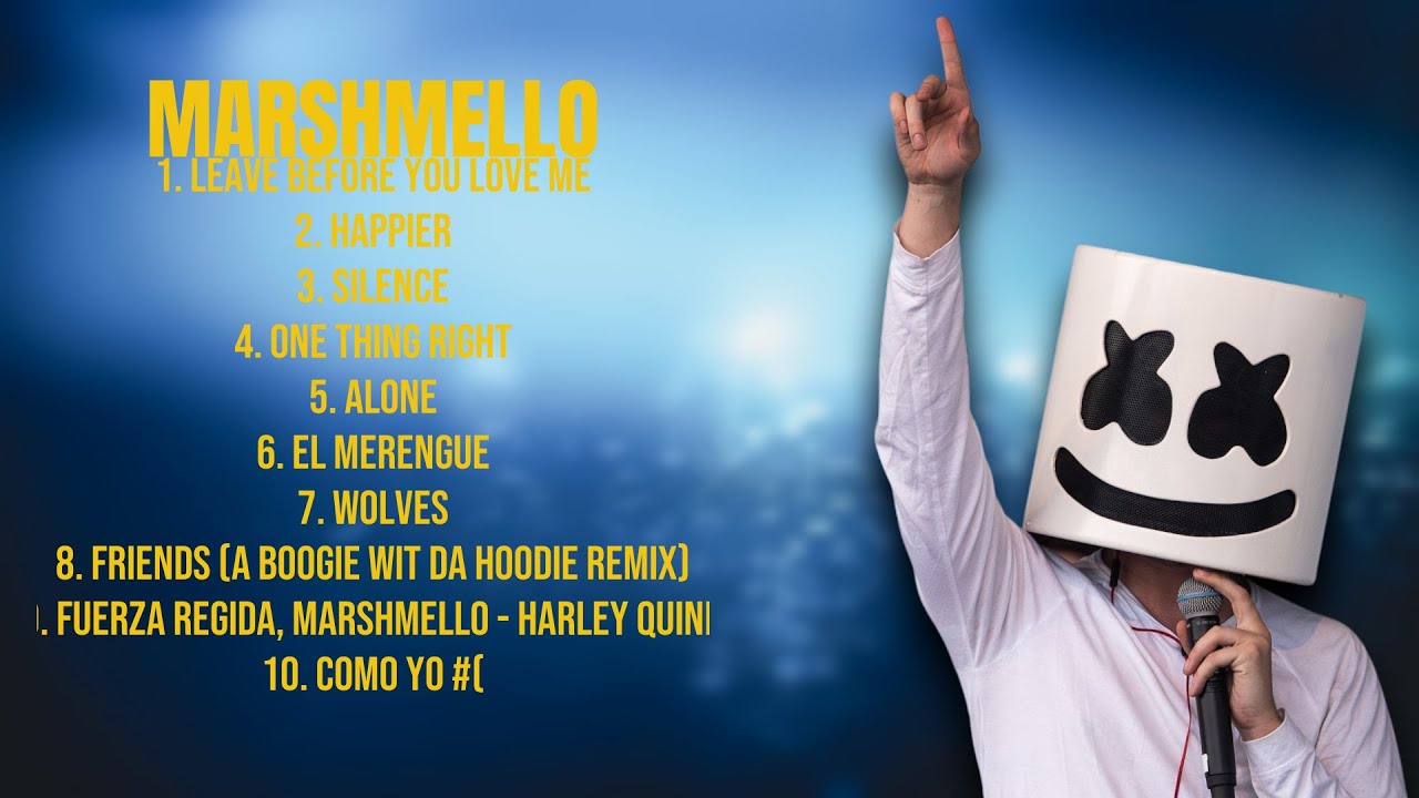 Marshmello-The year's top music picks-Prime Chart-Toppers Selection ...