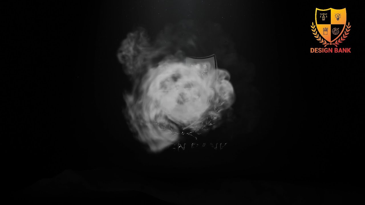ID #1210 - Smoke Logo Animation Intro Reveal - Design Bank Logo ...