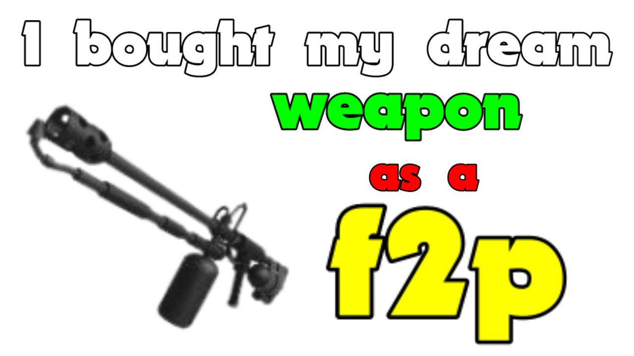 I bought my dream weapon in rivals | flamethrower - YouTube