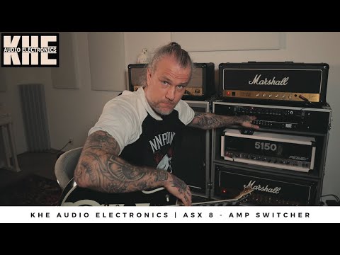 KHE Audio Electronics | ASX 8 - AMP SWITCHER - switch easily between multiple amps