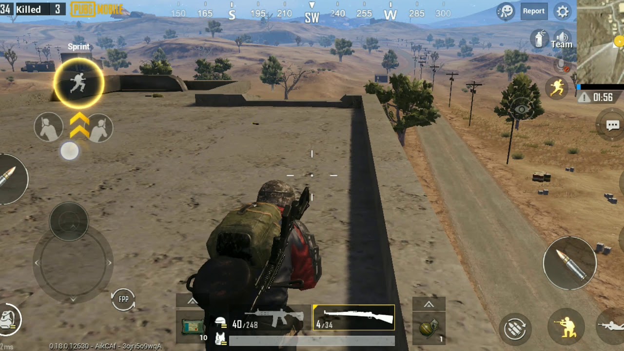 Sniping with Kar98K using 4x scope in pubg - YouTube