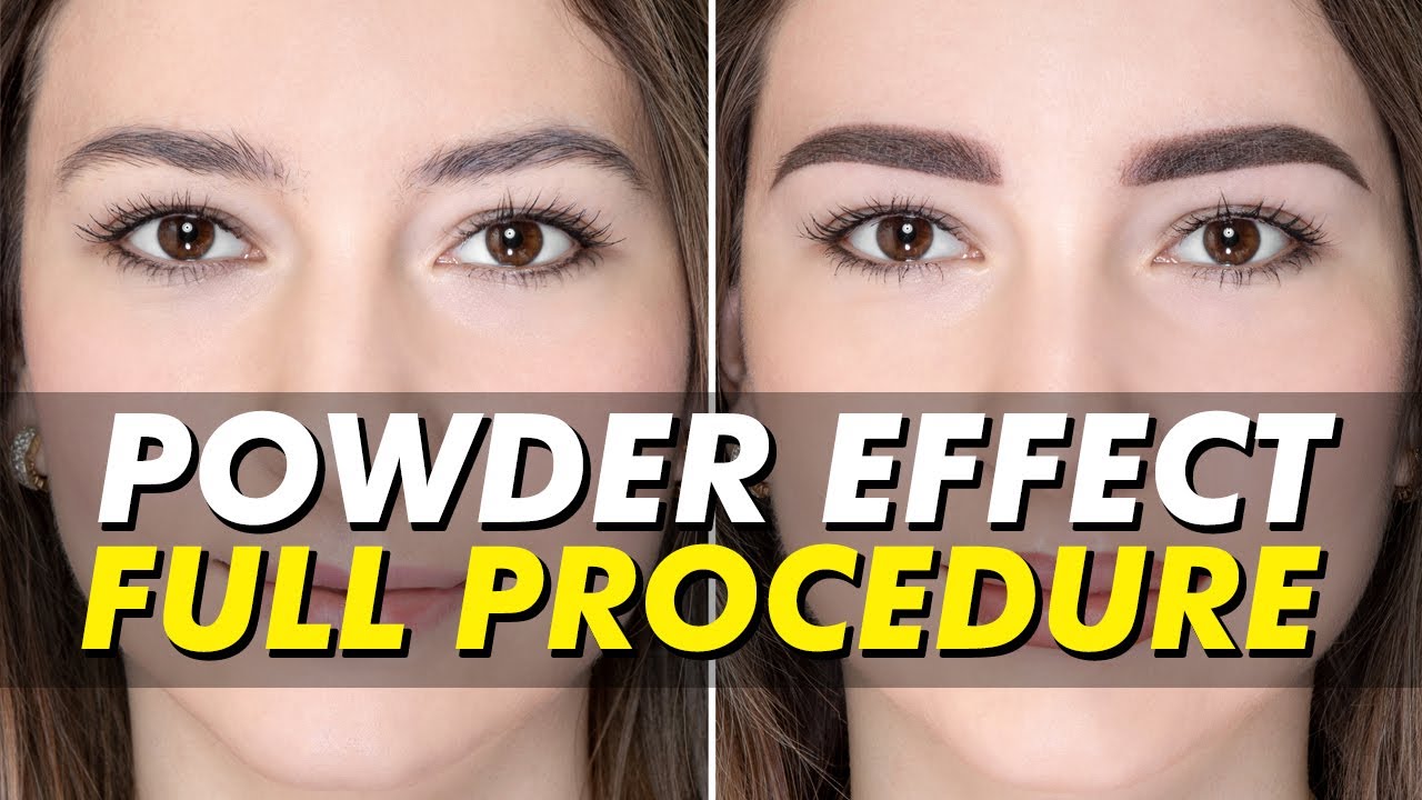 Powder Effect (shadow effect/microSHADING) with Nadia Afanaseva | Semi ...
