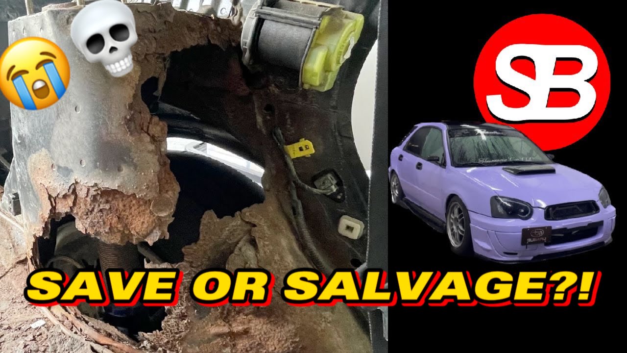 Subaru WRX Rust Repair & Removal // Can I do it?? - SushiBoiz [4K ...