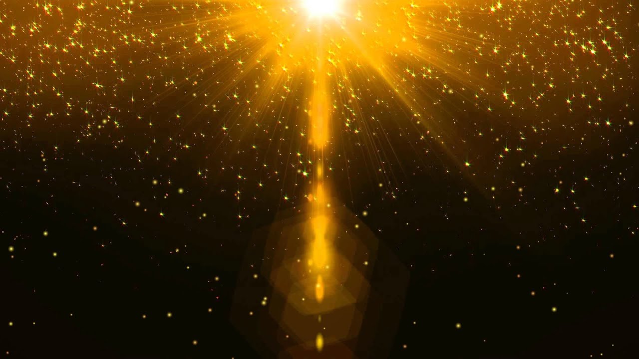 Gold Particles Overlay / Effect. - YouTube