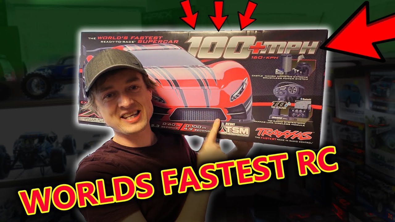 RC Super Car Shopping 100+mph rc car - YouTube