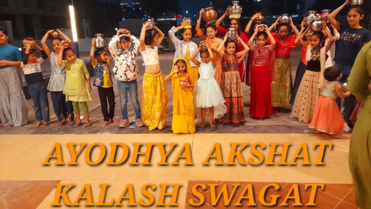 Ayodhya Akshat kalash swagat | Krushiworld | Ram ayenge | Satvam ...